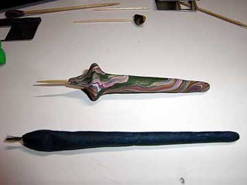 The polymer clay : How to make your own creative polymer clay tools