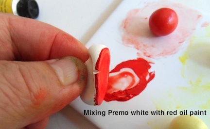 Adding Oil Paint To Polymer Clay, Can Create Your Own Colored ...