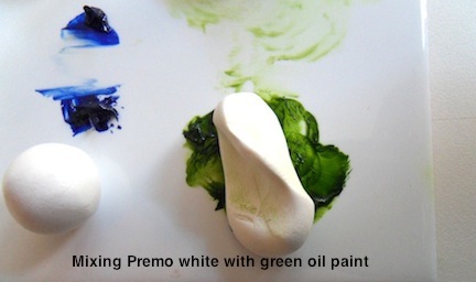 Adding Oil Paint To Polymer Clay, Can Create Your Own Colored ...