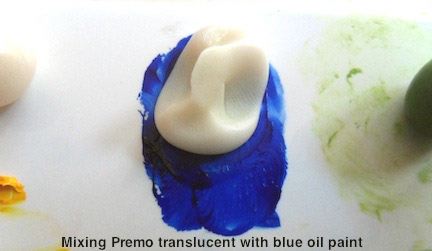 Adding Oil Paint To Polymer Clay, Can Create Your Own Colored ...